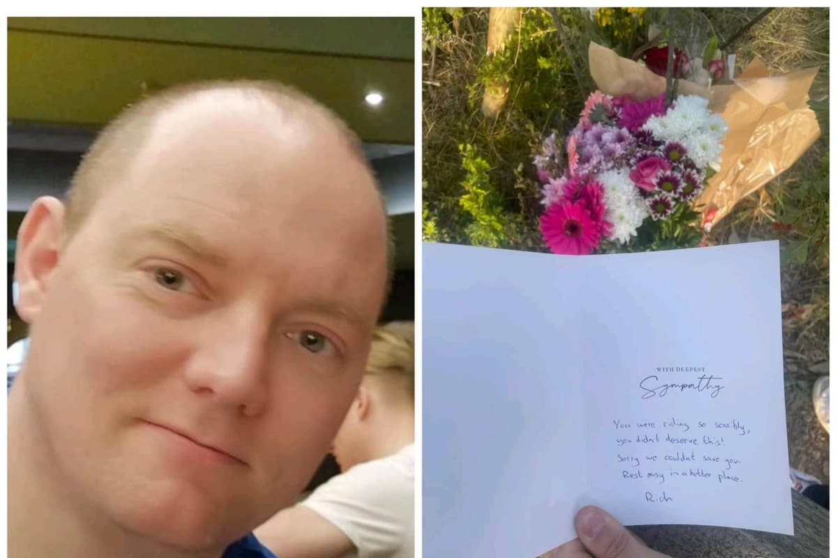 Emotional Tributes And Memorial Ride For Dad Killed In Doncaster